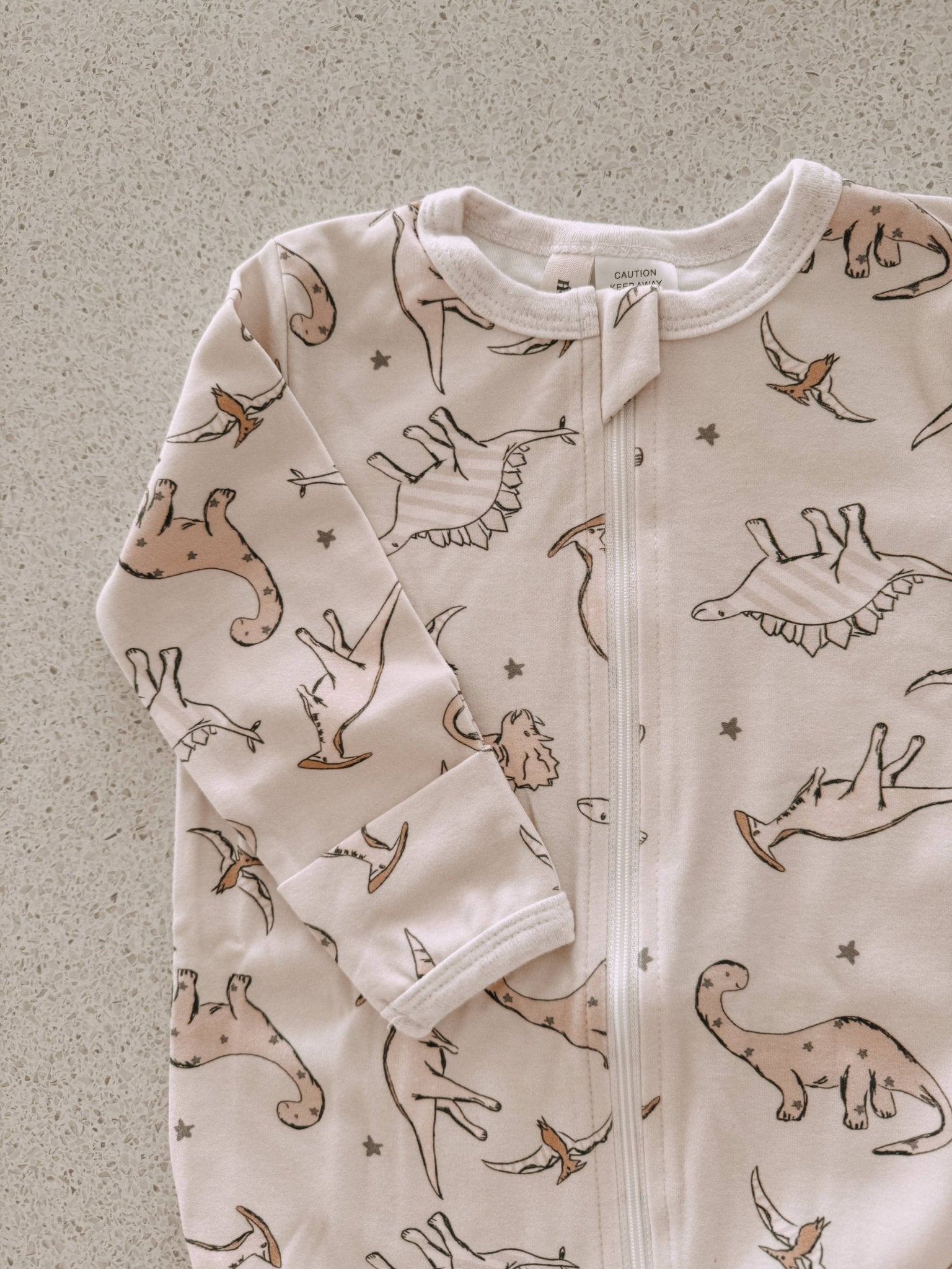 Retrosaurus Zipsuit - Bencer & Hazelnut